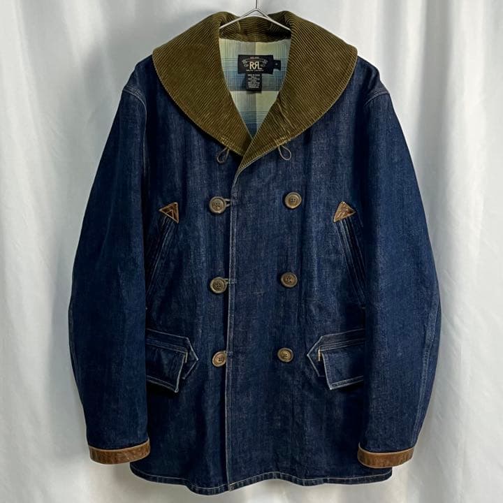 【希少】RRL DENIM RANCH COAT ランチコート 襟コーデュロイ,|品牌|价格|图片_乐淘